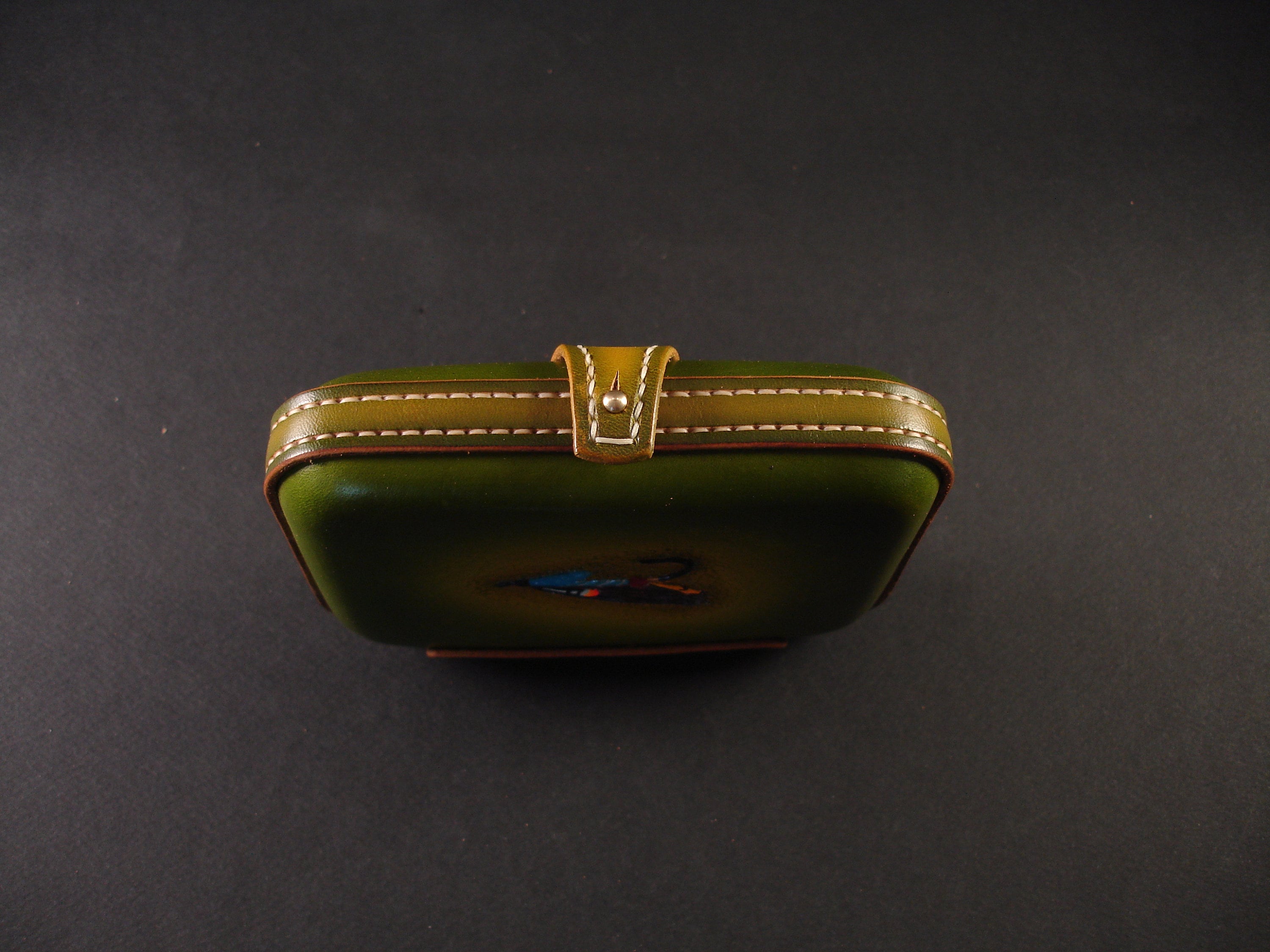 Carved Leather Fly Box, Leather Fly Wallet, Custom Fly Fishing ...