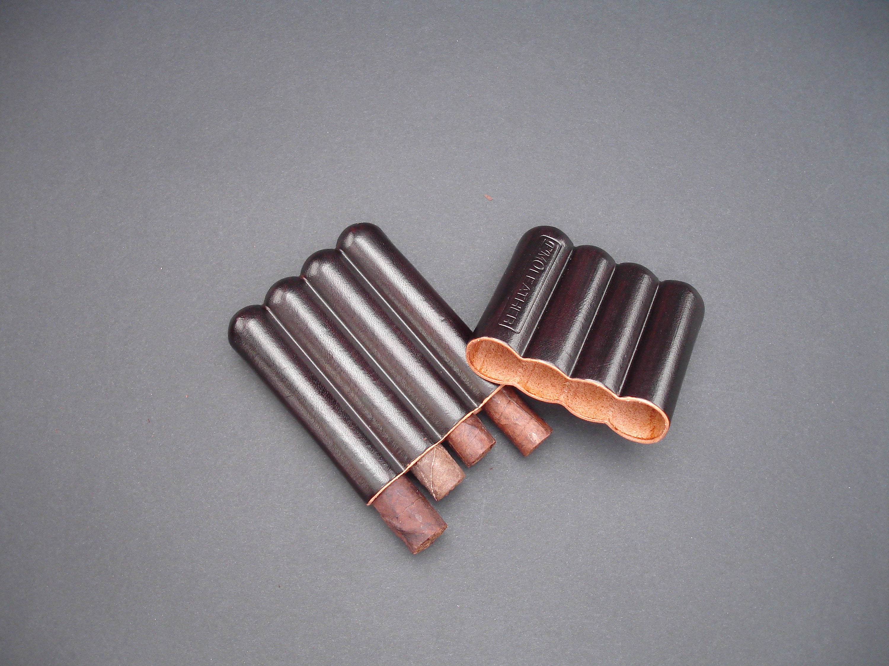 Leather Small Cigar Case, Leather Toscanello Cigar Case, Gift for Men ...