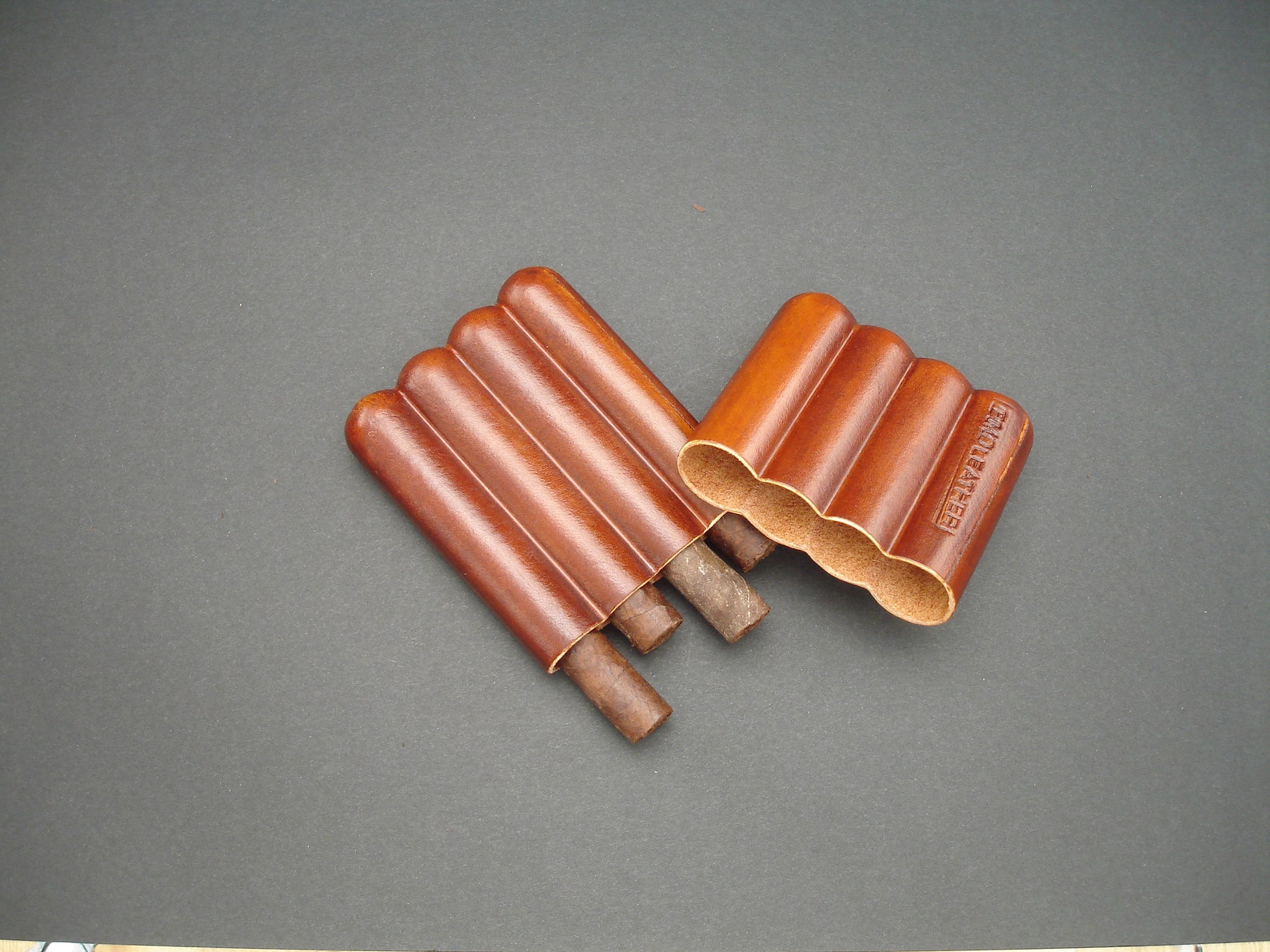 Leather Small Cigar Case, Leather Toscanello Cigar Case, Gift for Men ...