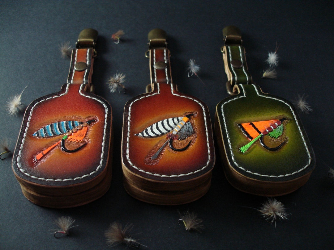 Leather Fly Dryer, Fly Fishing Amadou Patch, Fly Fishing Dryer Patch - Etsy