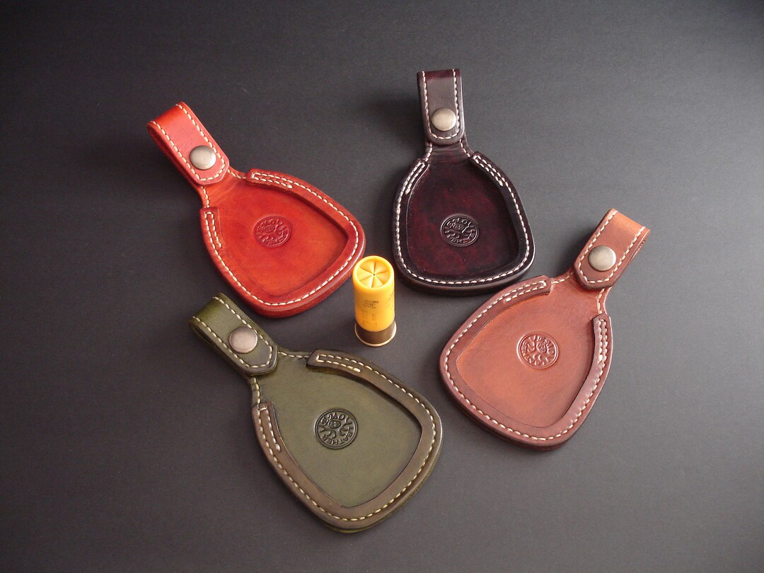 Leather Hunting Gun Toe Pad, Leather Boot Protector, Hunting Rifle Boot ...