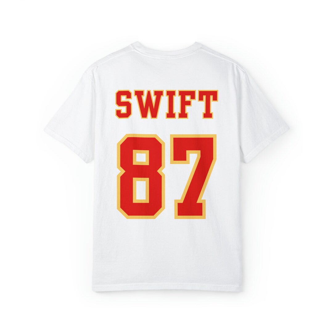 Swift Chiefs Jersey Shirt, Swfit and Kelce, Chiefs Football, 87, in My ...