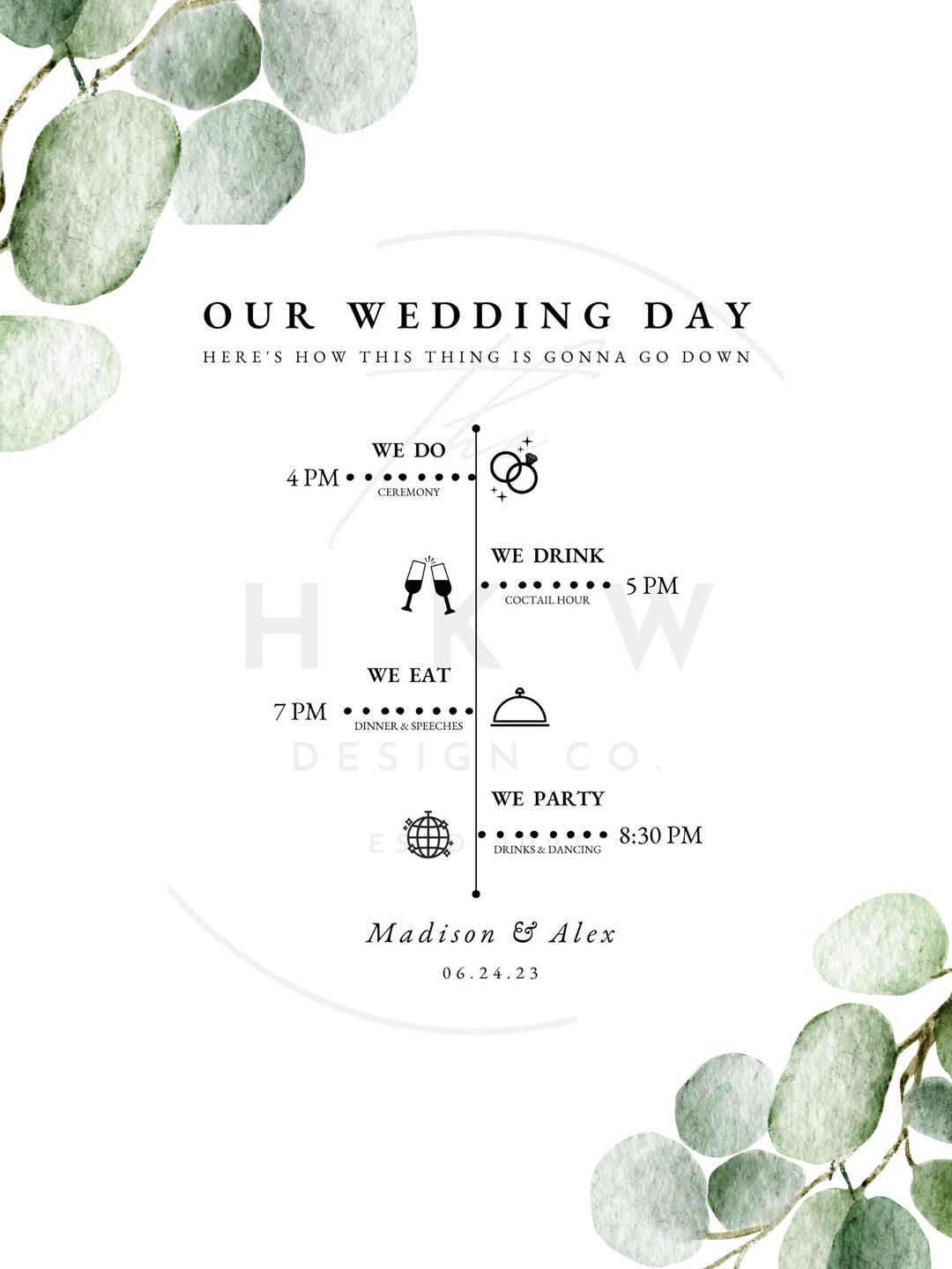Our Wedding Day, Timeline, Wedding Details, Wedding Binder, Editable ...