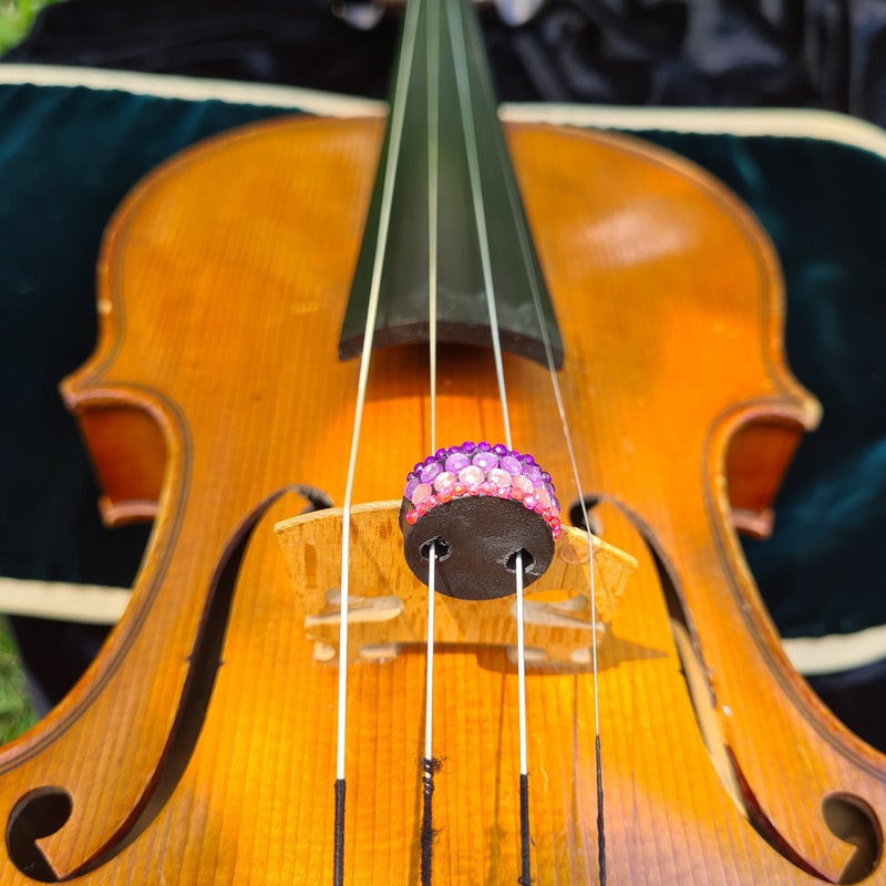 Pink Violin - Etsy