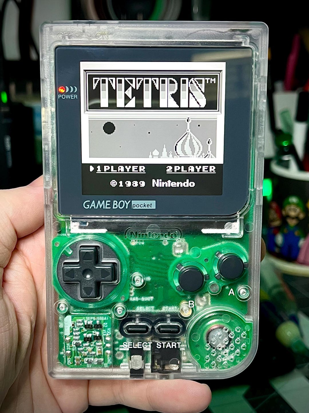Nintendo Game Boy Pocket Premium Restored Funnyplaying IPS Authentic ...