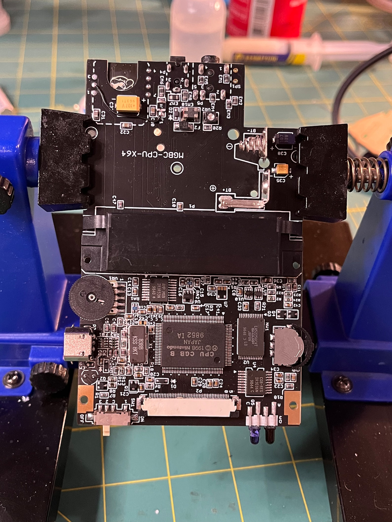 Nintendo Game Boy Pocket Color - Premium Restored - Black N64freak ...