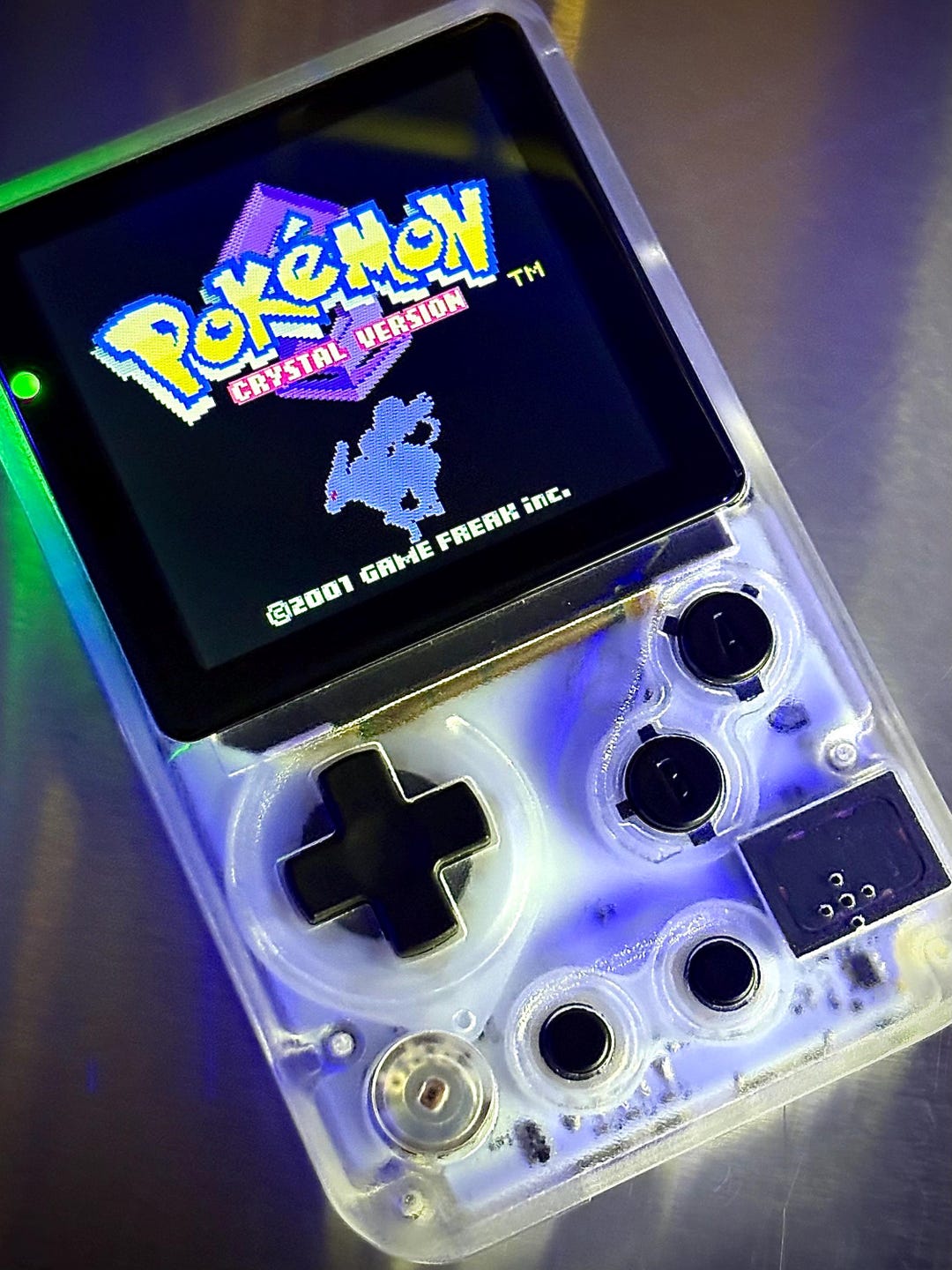 Nintendo Game Boy Color - Premium Restored - Clear 3D Printed - Tad Boy ...
