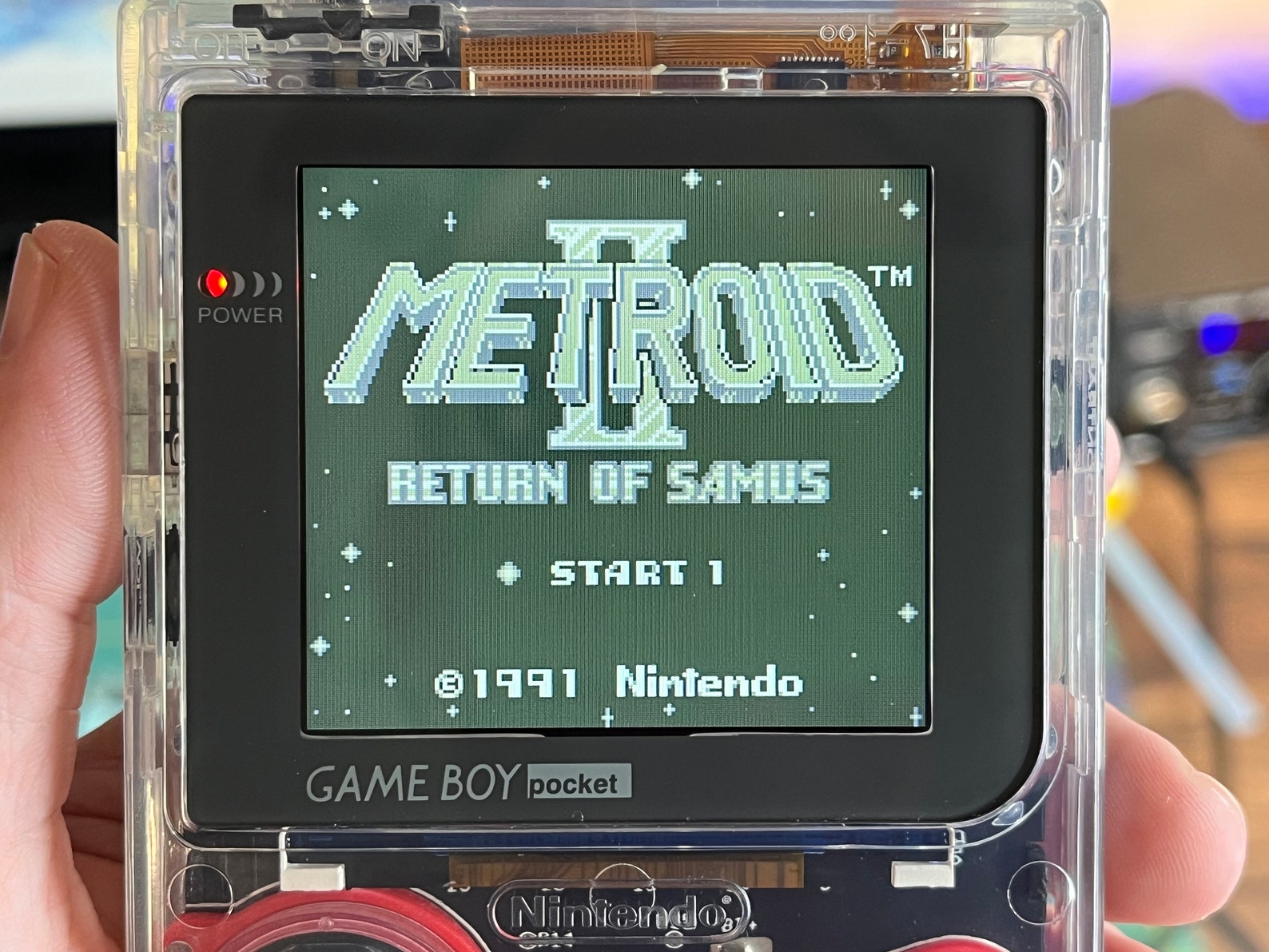 Nintendo Game Boy Pocket Premium Restored IPS Black N64freak ...