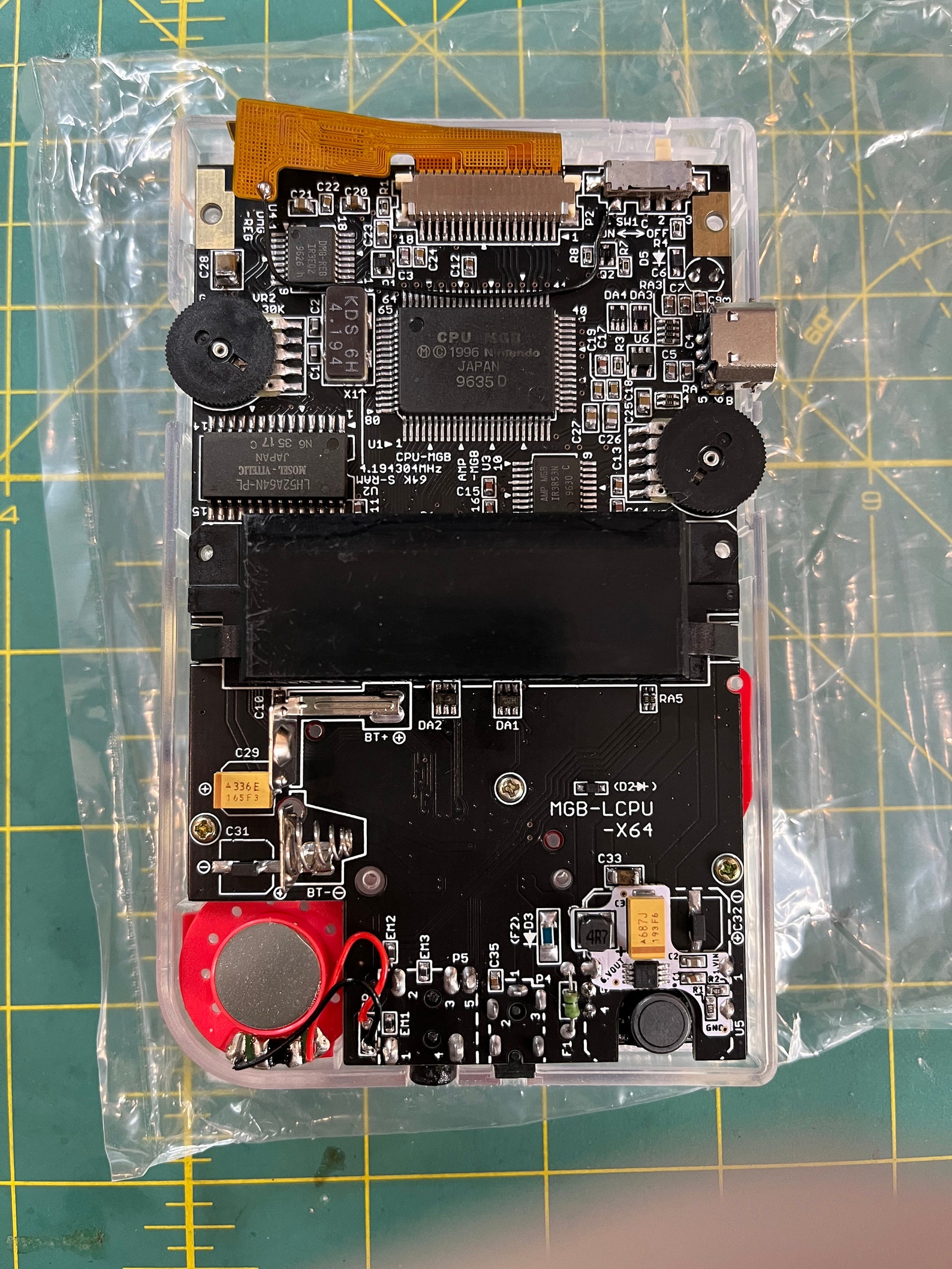 Nintendo Game Boy Pocket Premium Restored IPS Black N64freak ...