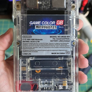 Nintendo Game Boy Pocket - Premium Restored - IPS + Black N64freak ...