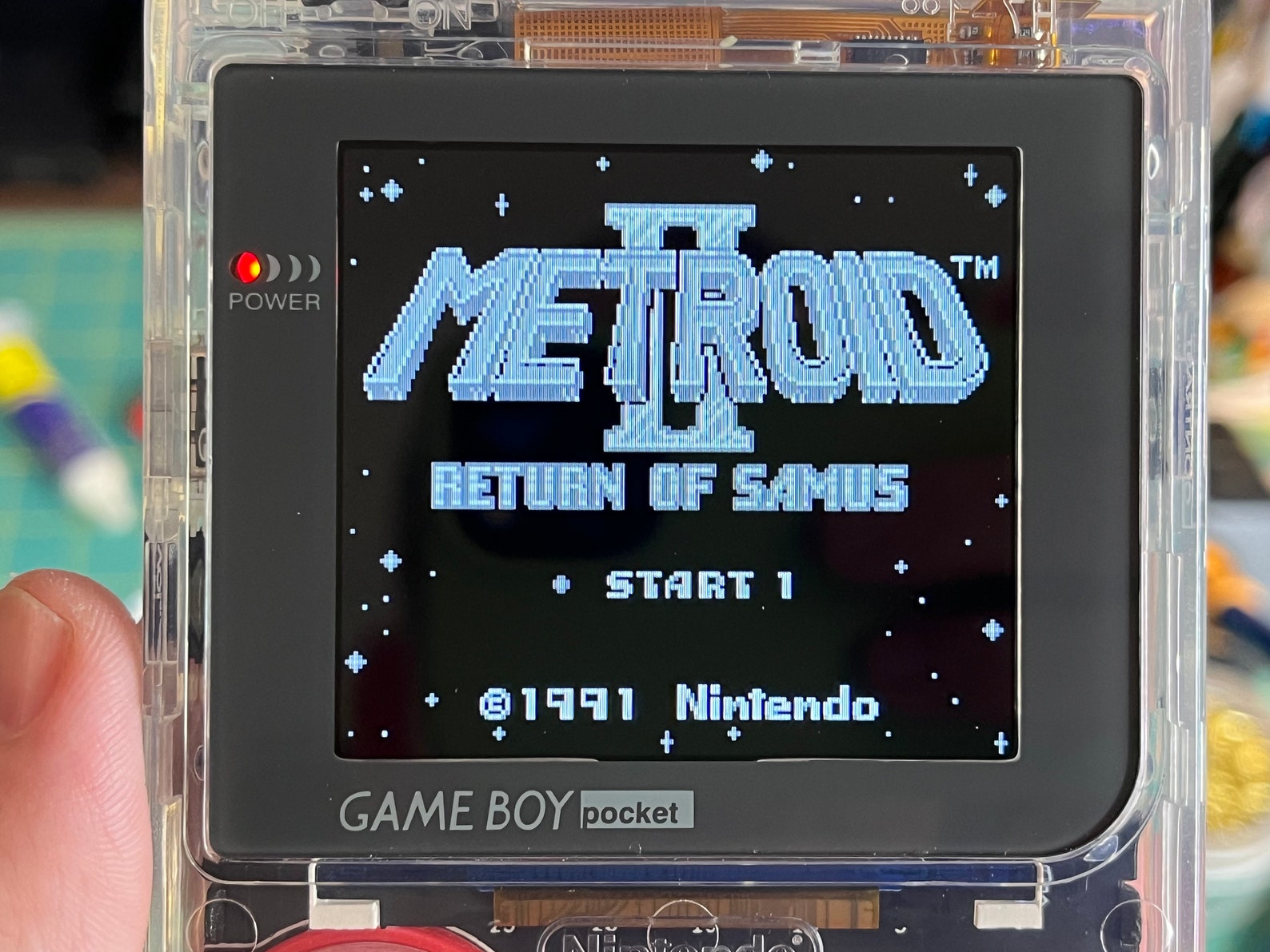 Nintendo Game Boy Pocket Premium Restored IPS Black N64freak ...