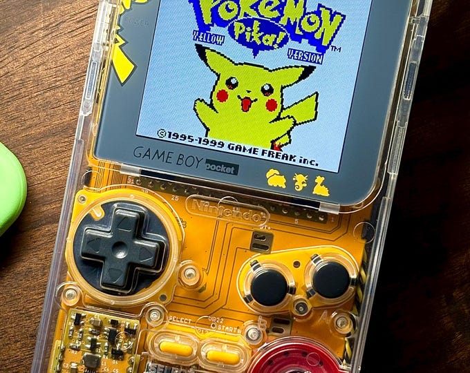 Nintendo Game Boy Color - Premium Restored - Yellow N64freak ...