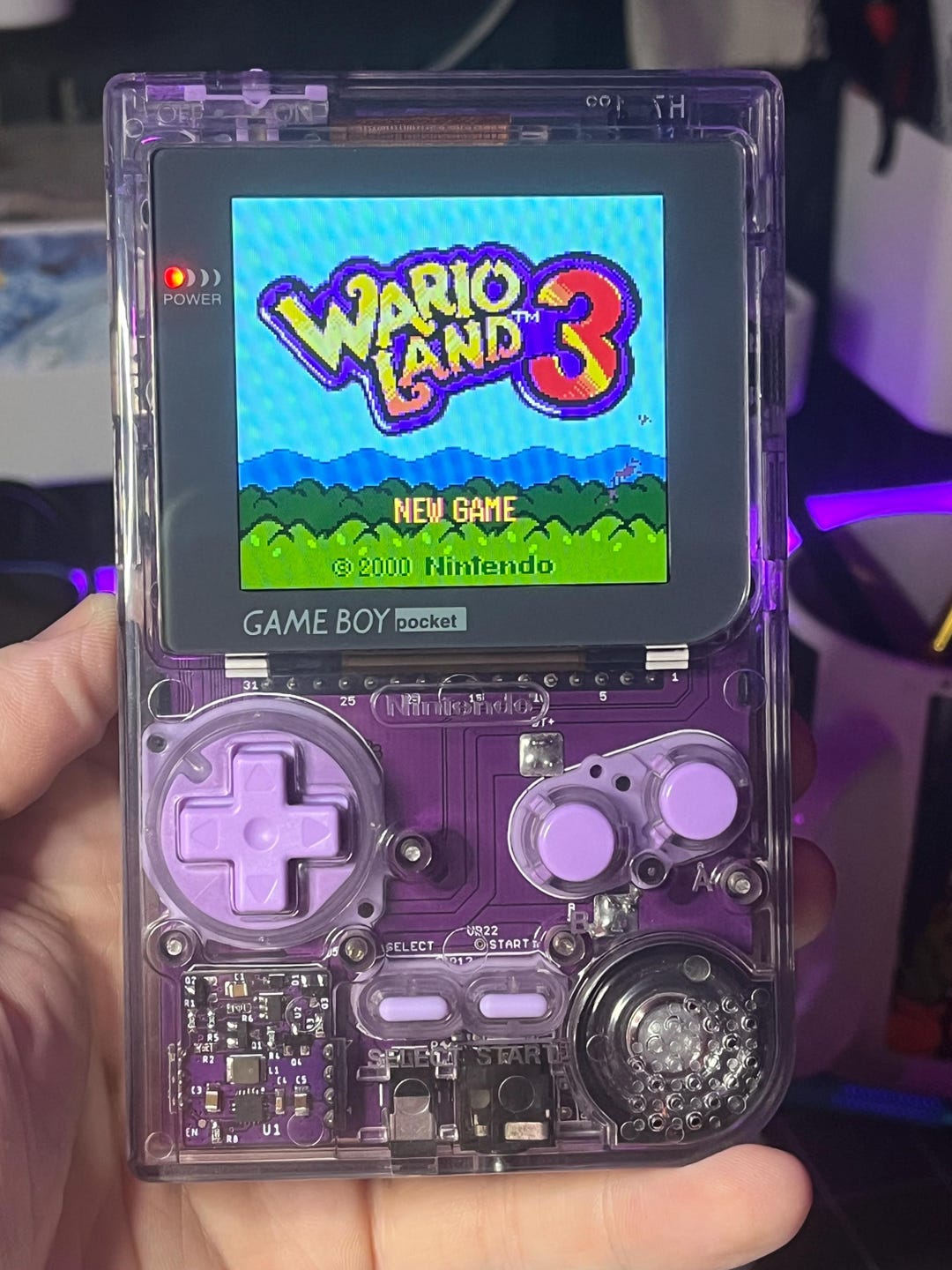 Nintendo Game Boy Pocket Color Premium Restored Purple N64freak ...
