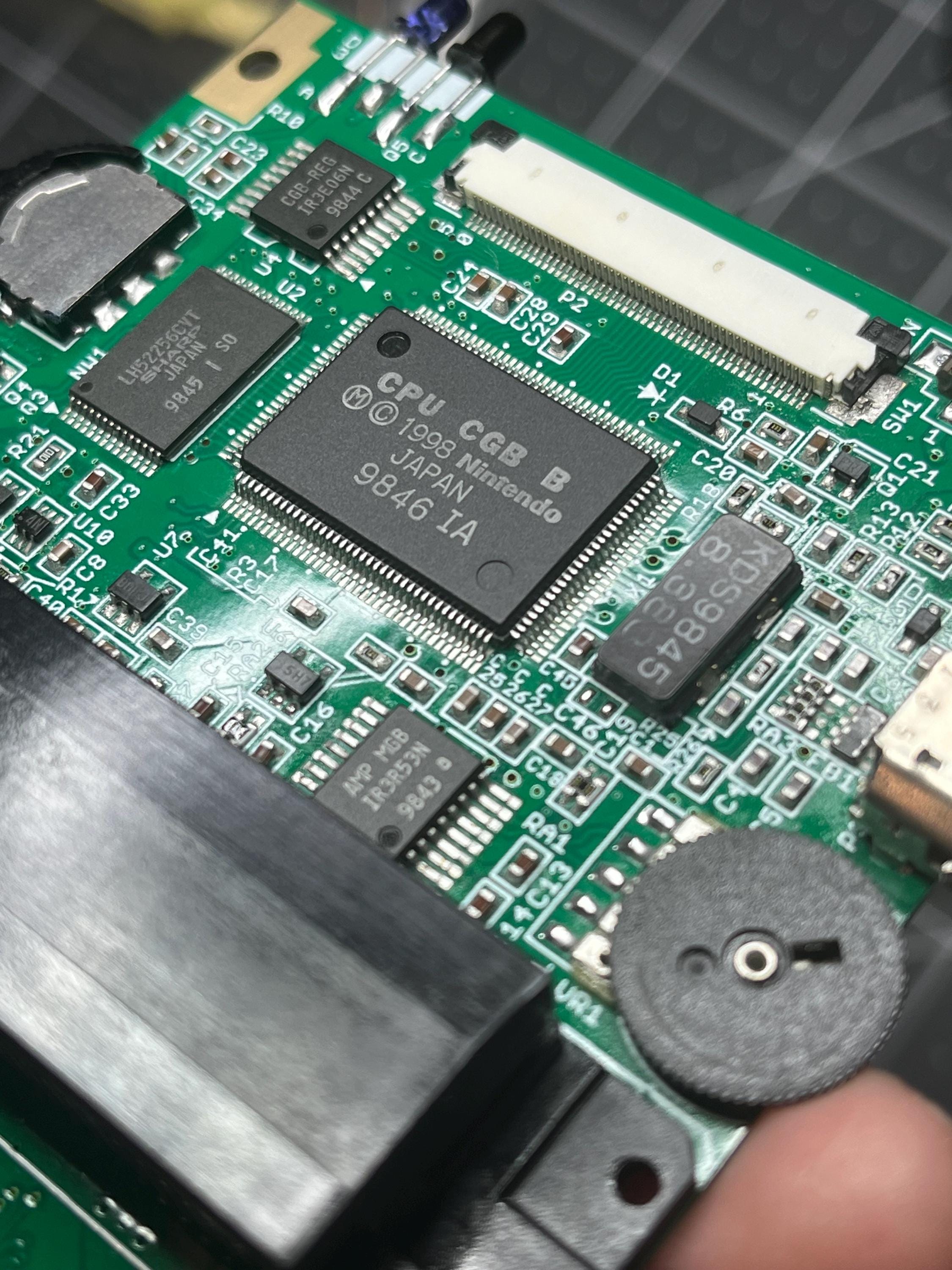 Nintendo Game Boy Pocket Color - Populated N64freak Motherboard - Etsy