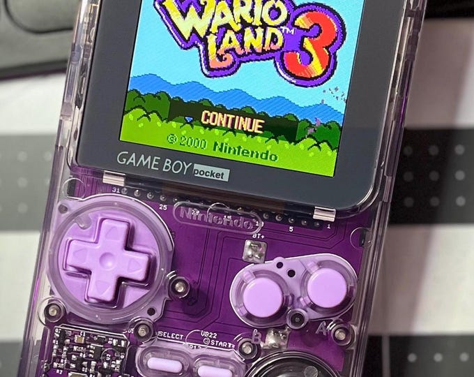 Nintendo Game Boy Pocket Color - Premium Restored - Purple N64freak ...