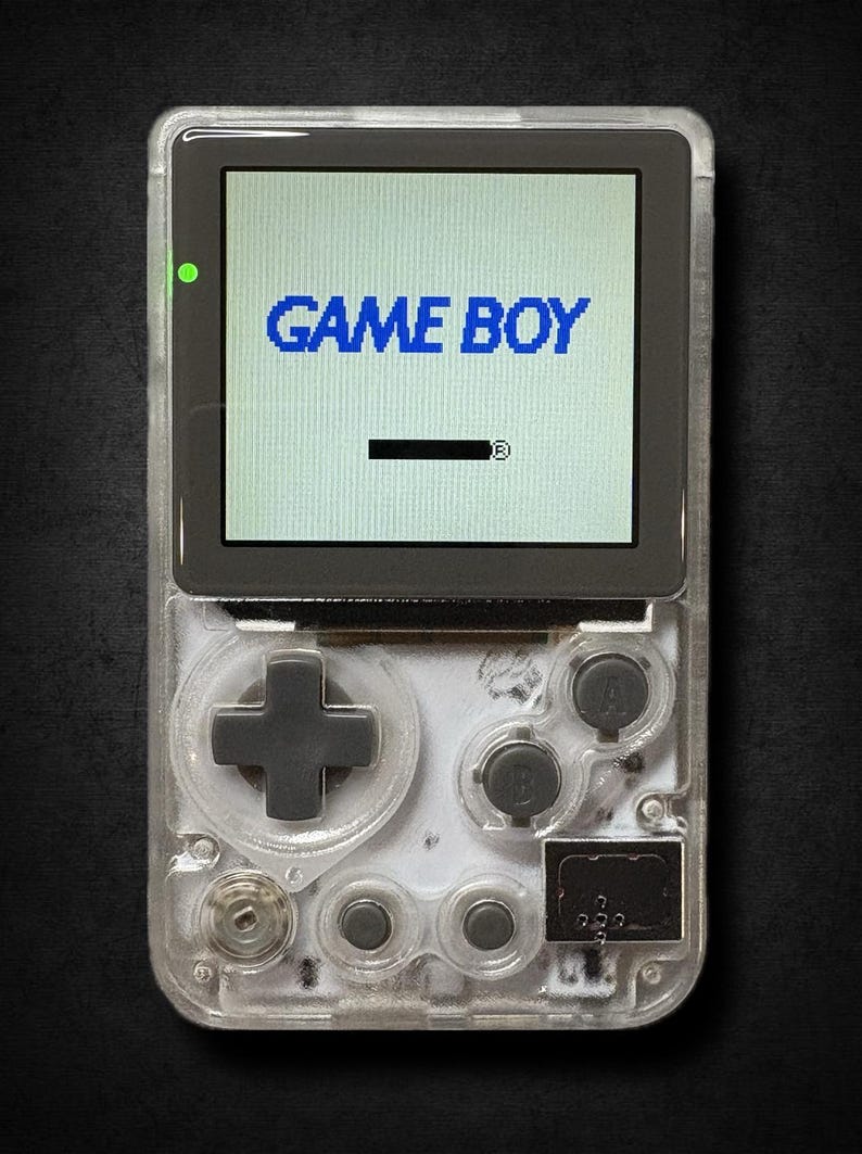 Nintendo Game Boy Color - Premium Restored - Clear 3D Printed - Tad Boy ...