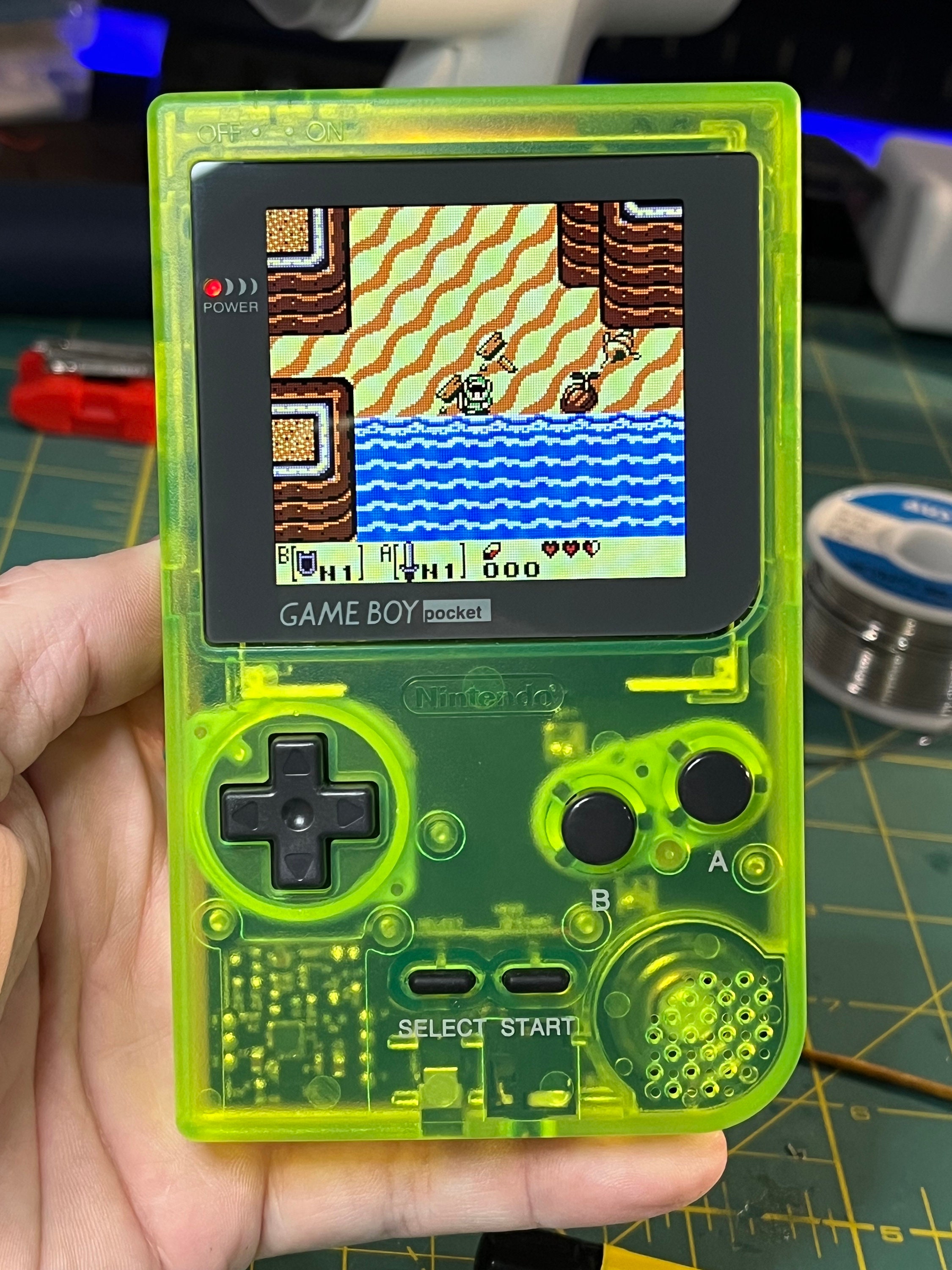 Nintendo Game Boy Pocket Color Premium Restored Black N64freak ...