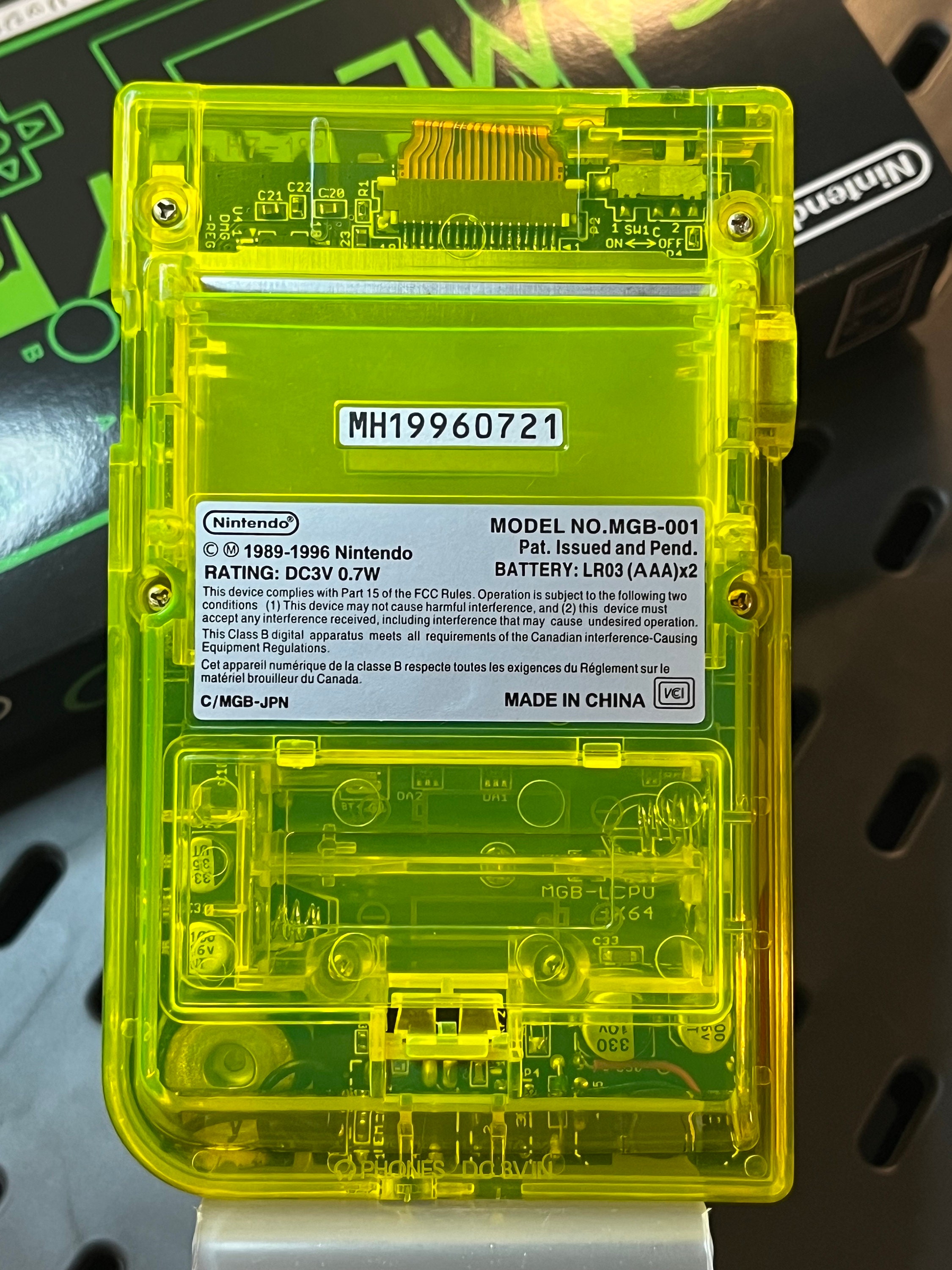 Nintendo Game Boy Pocket - Premium Restored - Backlit + Black N64freak ...