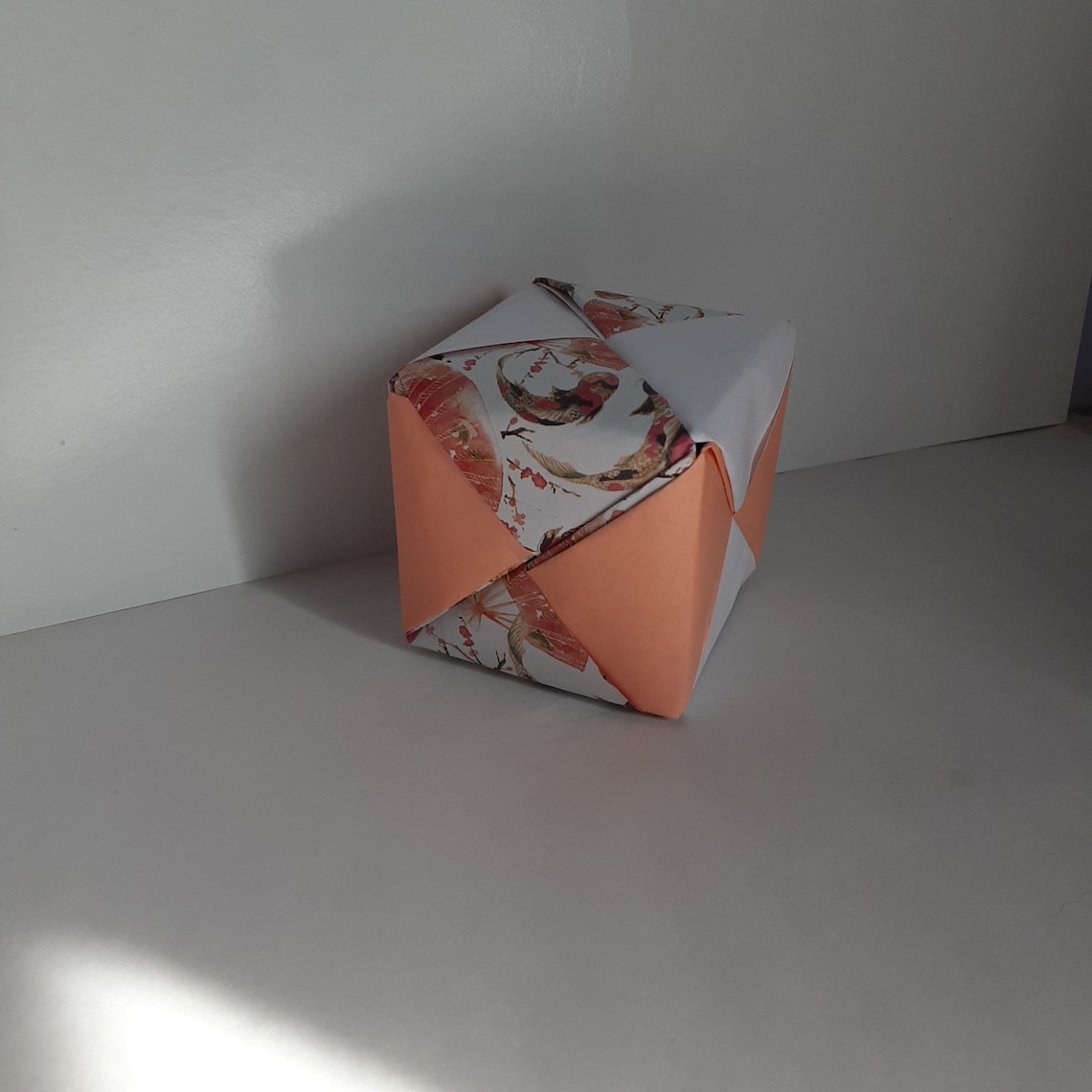 Big Sonobe Cube| Origami Decoration | Gender Reveal Ideas | Origami ...