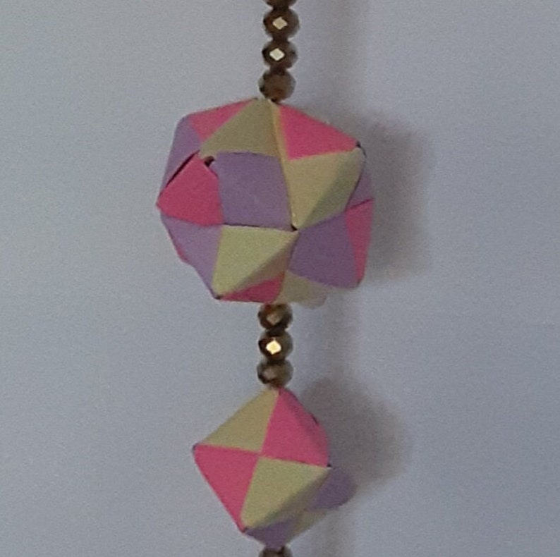 Sonobe Kusudama Line | Origami Decoration | Custom Colors | Kusudama ...