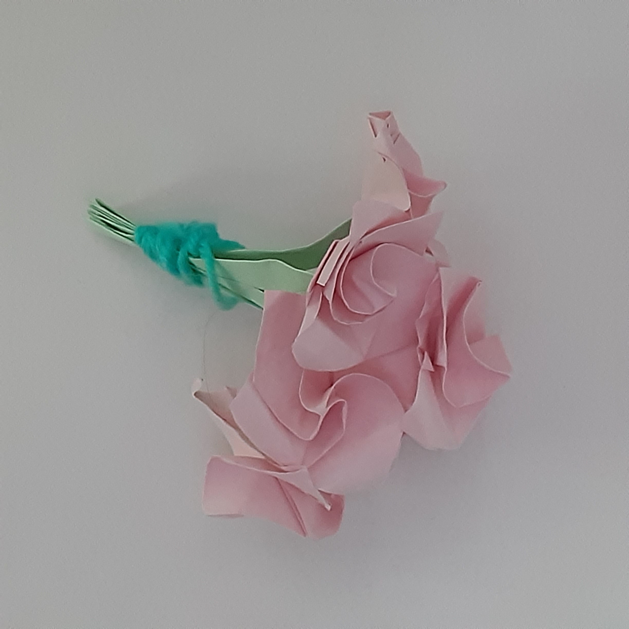 Pastel Roses Bouquet | Origami Paper Flowers | 3D Origami Decor ...