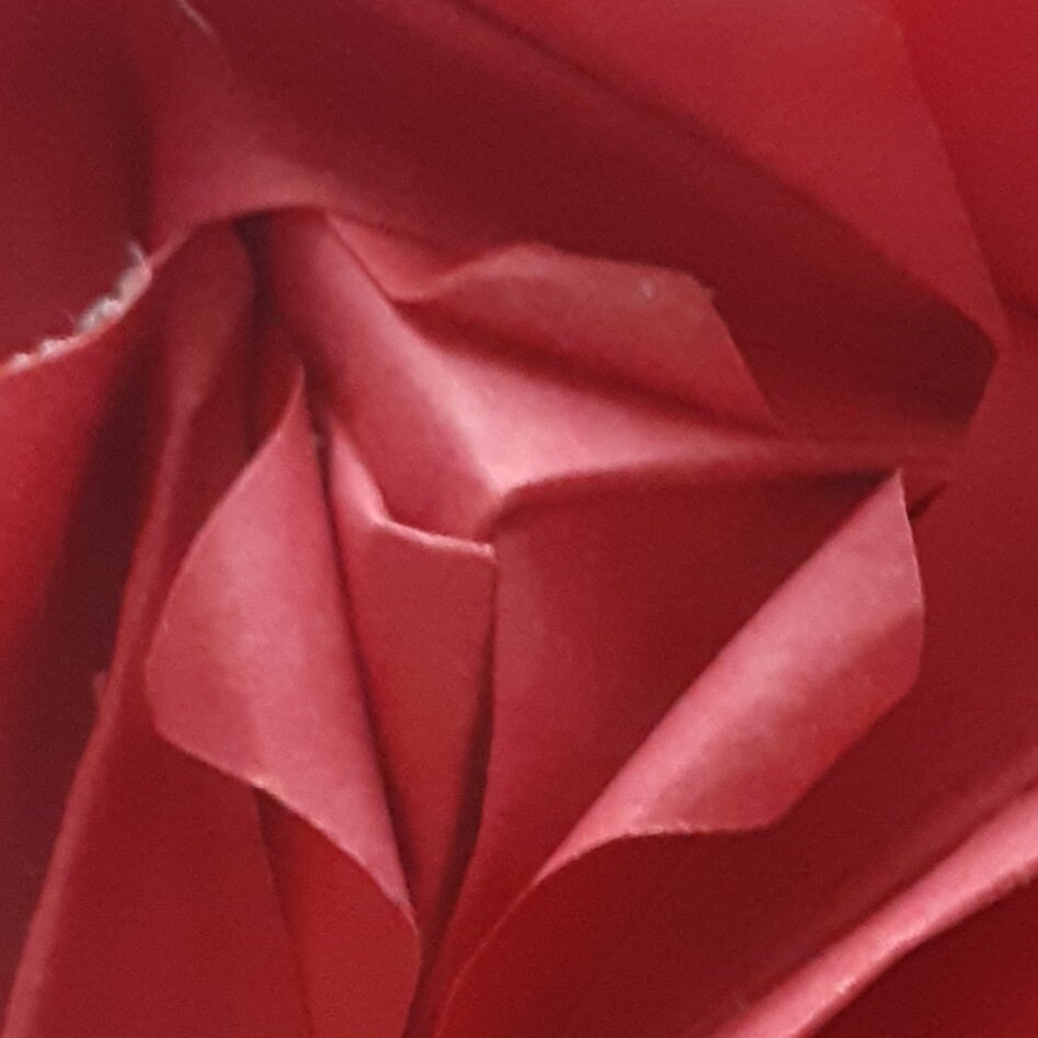 Royal Rose Kusudama | Origami Decoration | Red Rose Origami - Etsy
