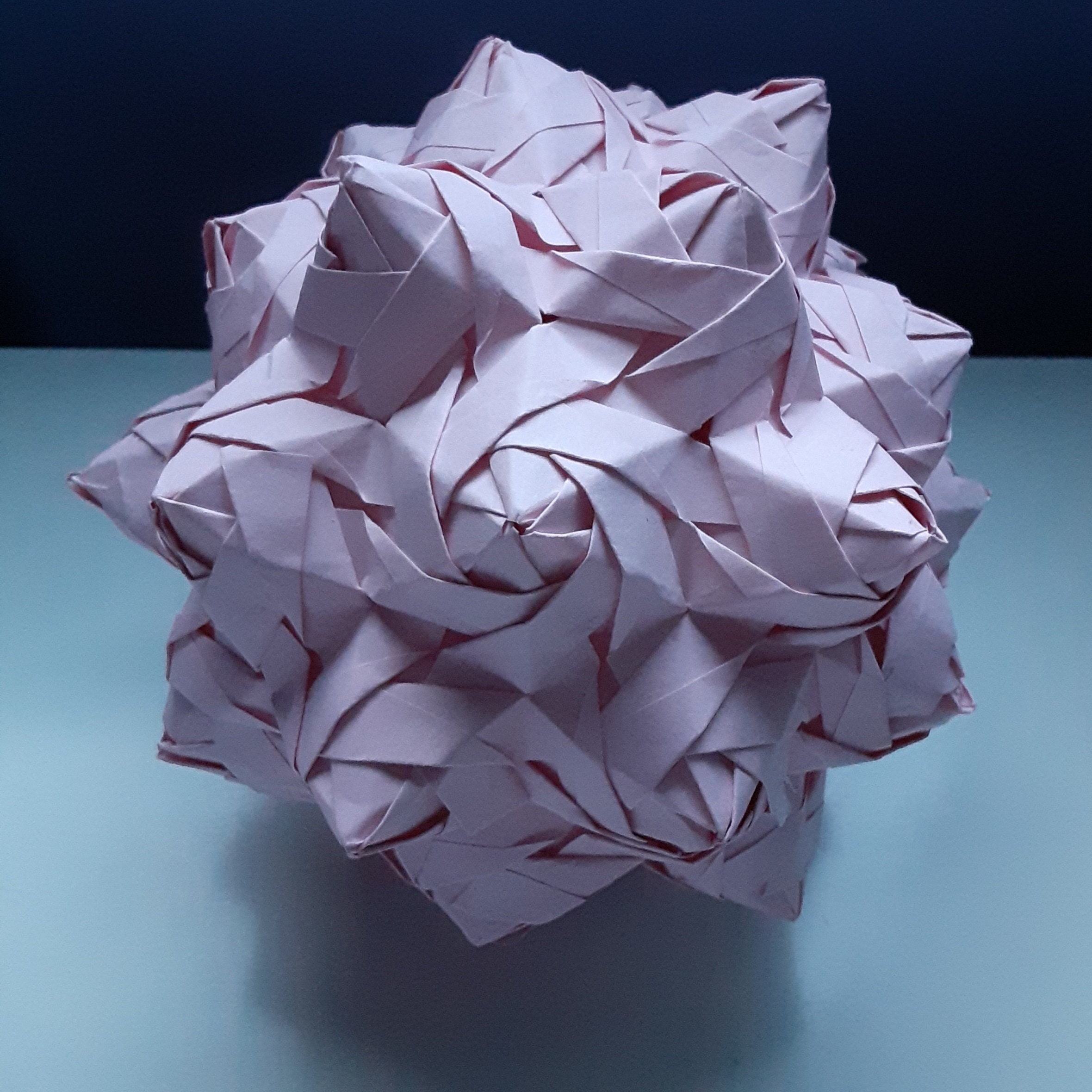 Rose Unit Kusudama Origami Paper Flowers 3D Origami Decor - Etsy