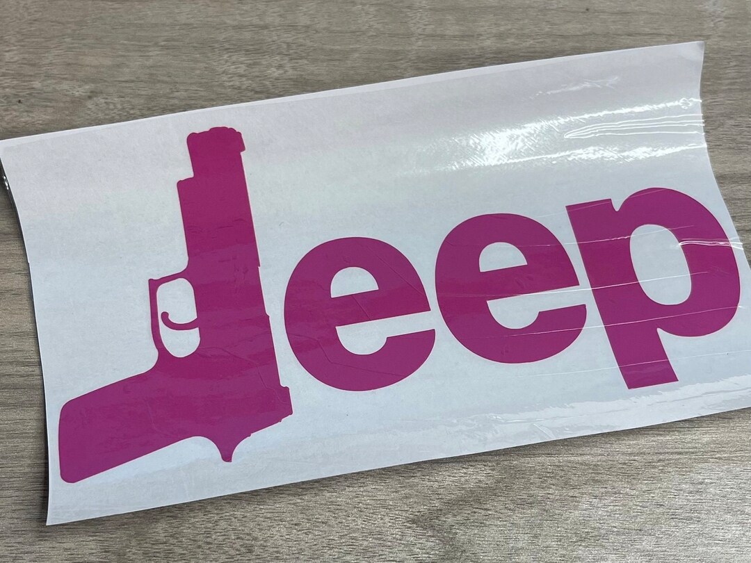 Jeep Logo Decal Sticker Vinyl - Etsy