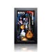 Shadowbox Frame Mini Guitar Replica Famous Band in the World With KISS ...