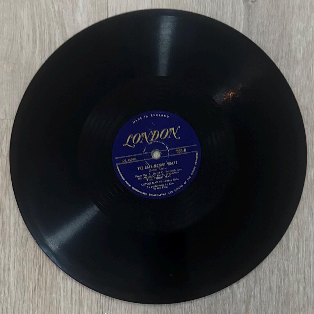 The Third Man Theme / the Cafe Mozart Waltz" by Anton Karas 536 ~ 10 ...