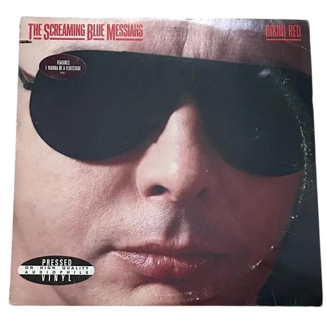 Bikini Red by the Screaming Blue Messiahs LP Album Vintage Vinyl Record ...
