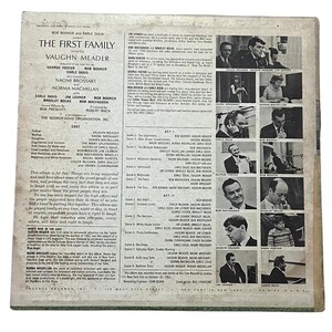 The First Family by Bob Booker and Earle Doud Featuring Vaughn Meader ...