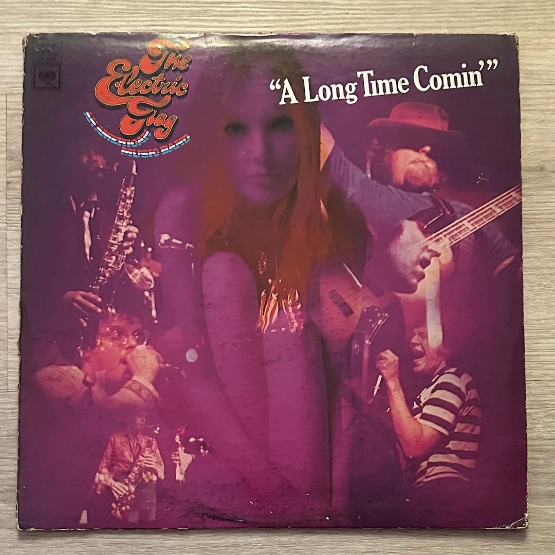 A Long Time Comin' by the Electric Flag LP Album Vintage Vinyl Record ...