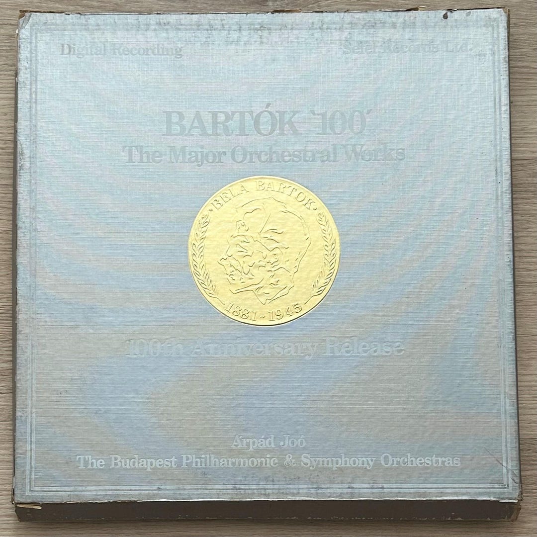 Bartók '100' the Major Orchestral Works by Béla Bartók, Arpad Joo, the ...