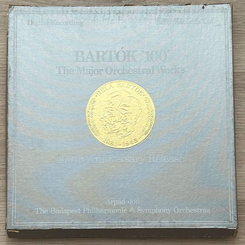 Bartók '100' the Major Orchestral Works by Béla Bartók, Arpad Joo, the Budapest Philharmonic ...