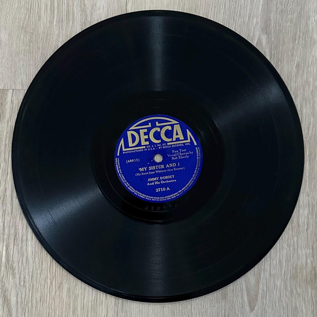 My Sister and I / in the Hush of the Night by Jimmy Dorsey and His ...