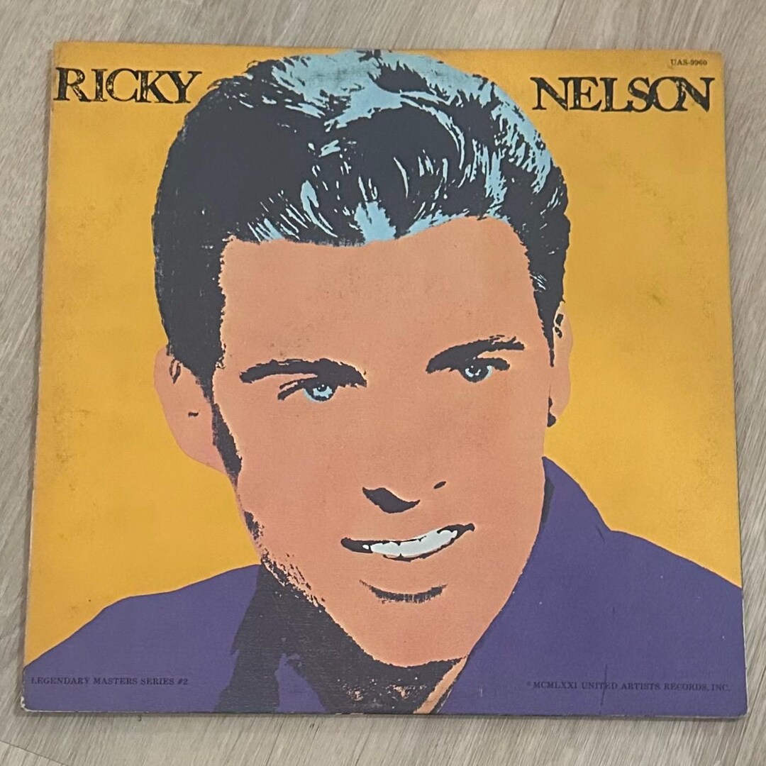 Legendary Masters Series by Ricky Nelson LP Album Vintage Vinyl Record ...