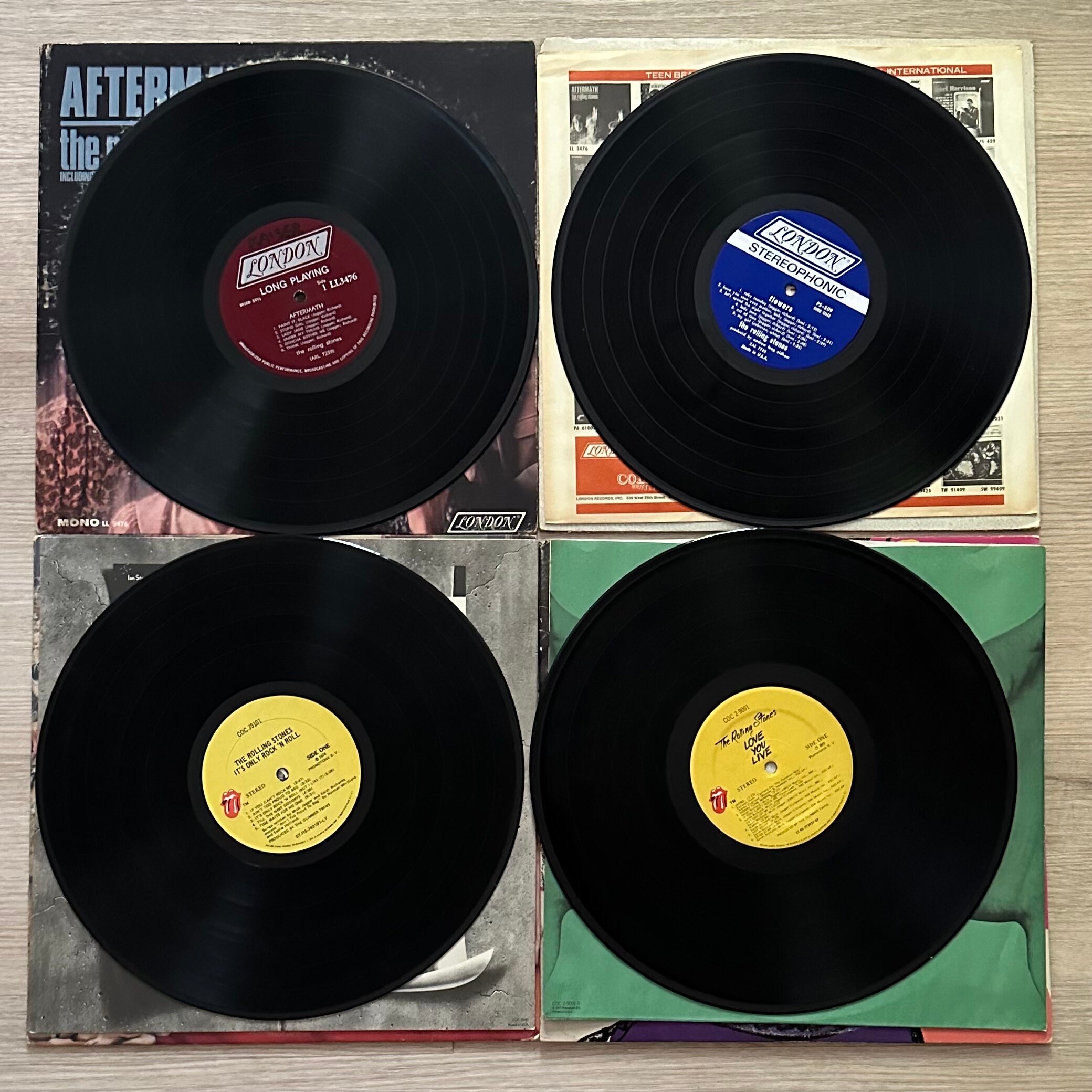 18 Rolling Stones LP Albums Vintage Vinyl Records - Etsy