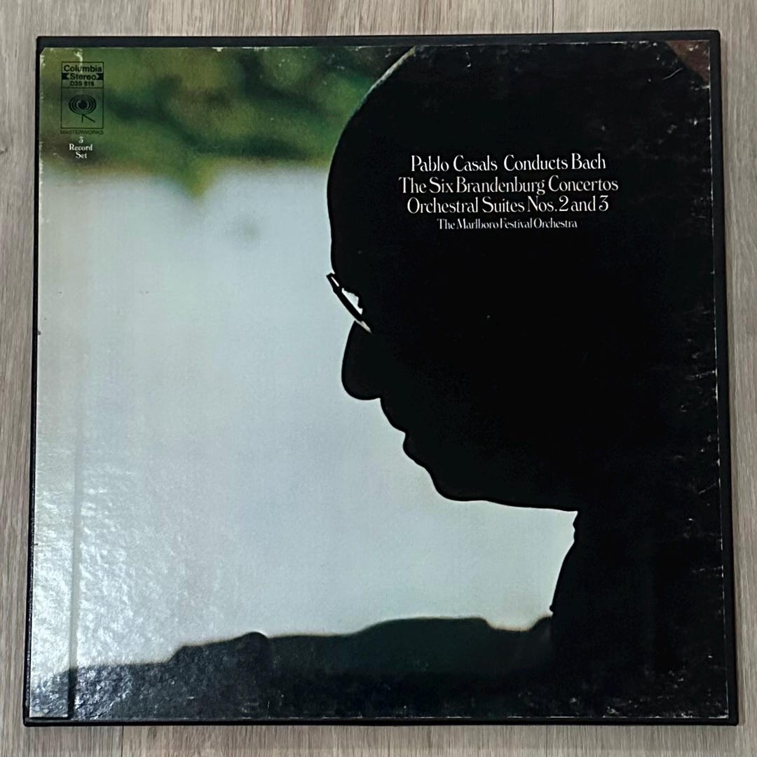 Pablo Casals Conducts Bach: the Six Brandenburg Concertos; Orchestral ...