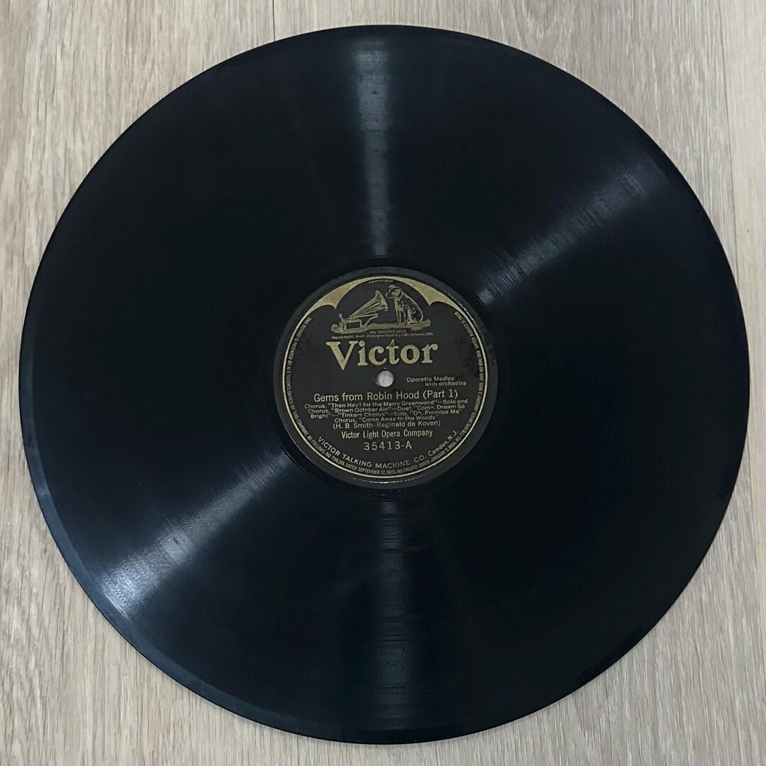 Gems From Robin Hood by Victor Light Opera Company LP Album Vintage ...