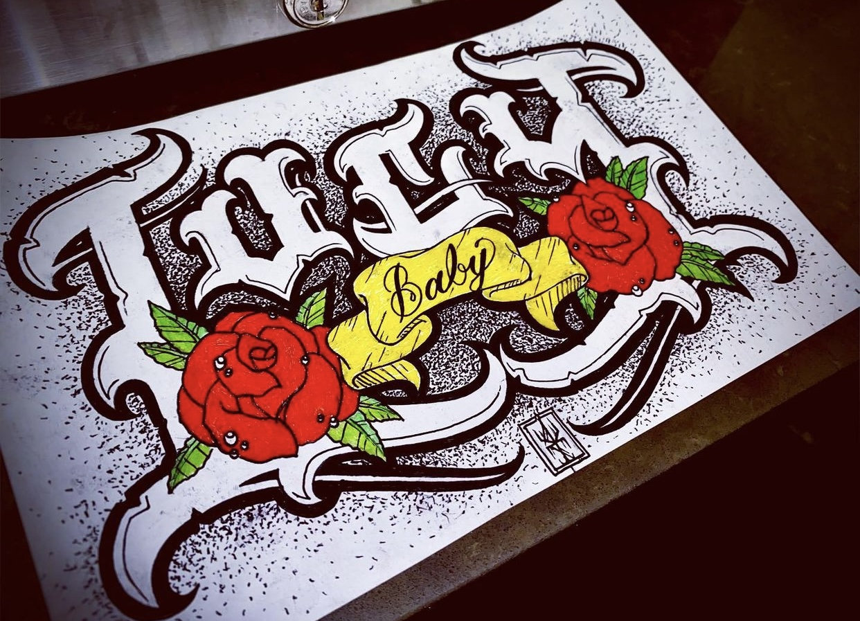 Custom Artwork | Custom Name | Drawing | Custom Drawing - Etsy