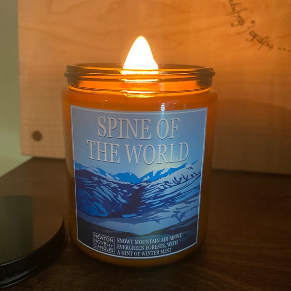 Spine Candle - Etsy
