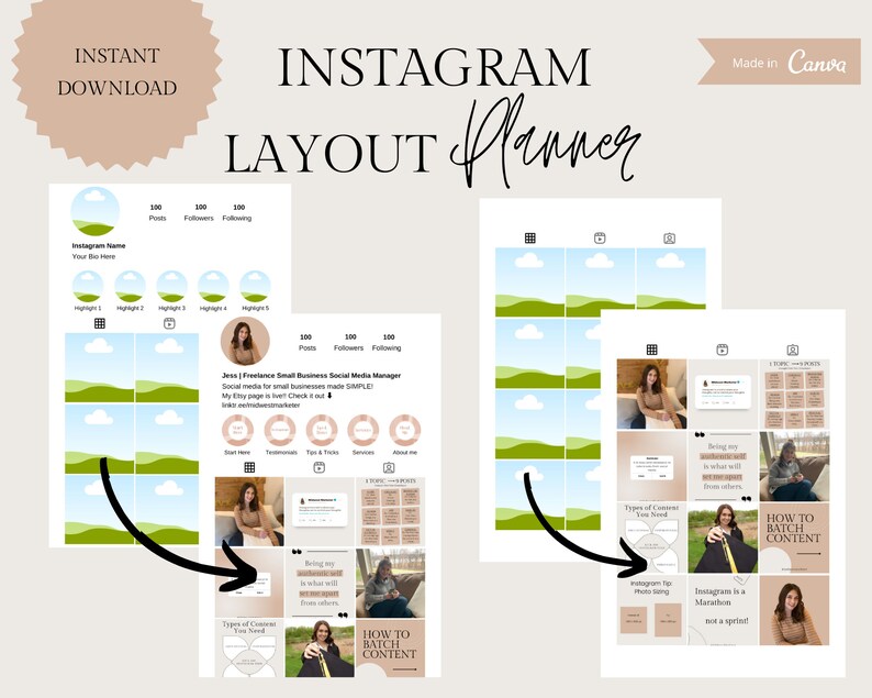 Instagram Layout Planner | Plan Your Posts and Profile | Instagram ...