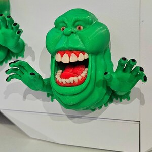 Slimer From Ghostbusters Wall Sculpture - Holder Wall Decor or Magnet ...