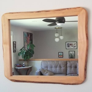 Live Edge Mirror - Etsy