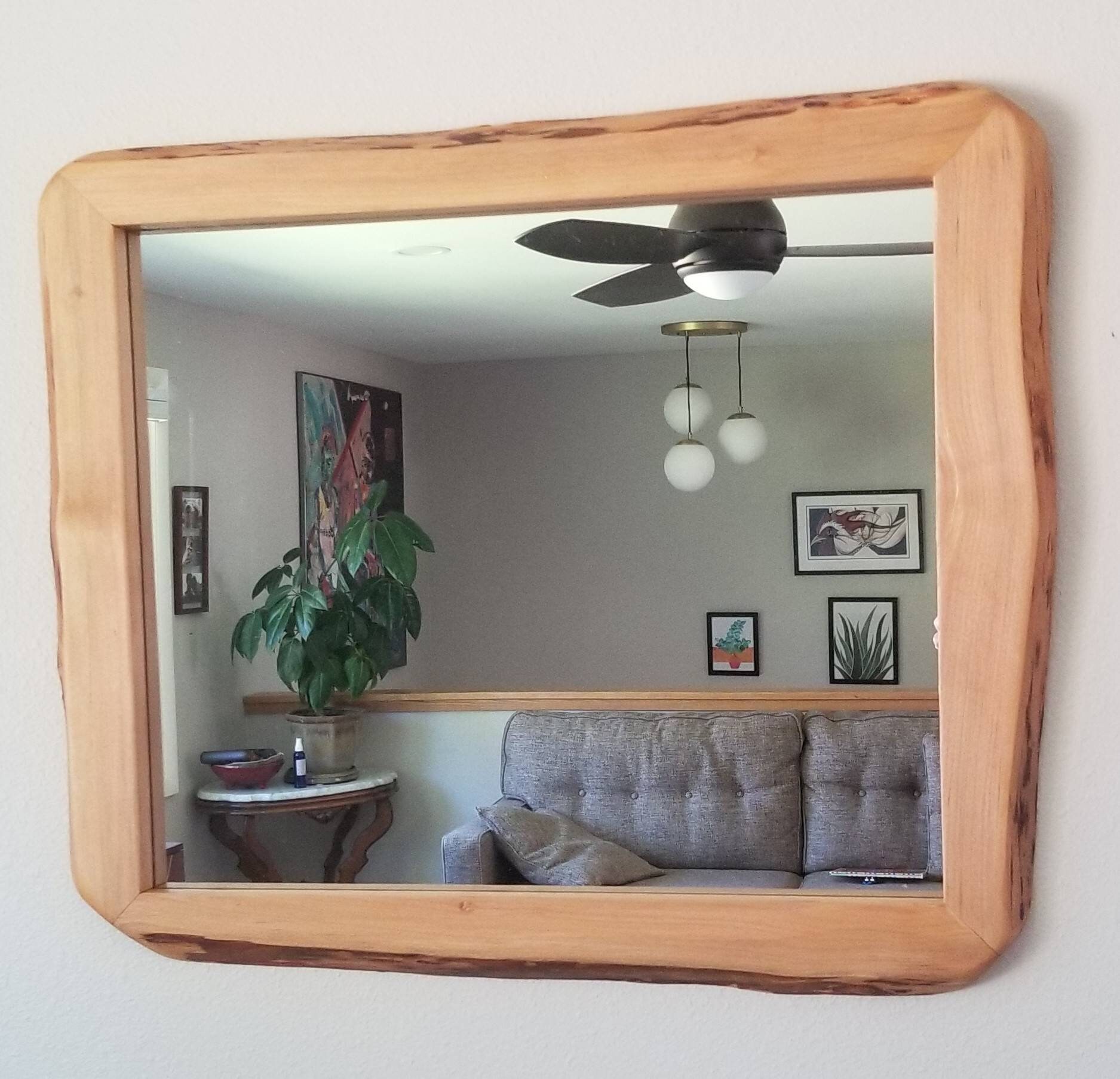 Live Edge Mirror - Etsy