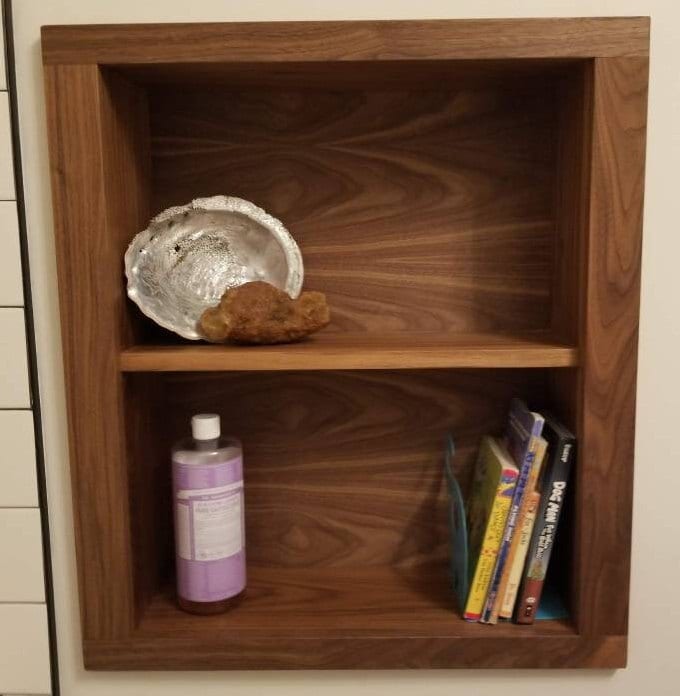 Recessed Wood Wall Niche - Etsy