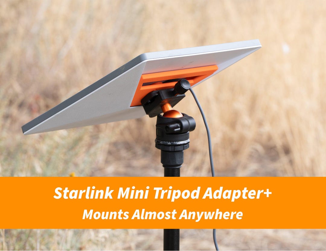 Tripod Adapter+ for Starlink Mini (works With All Mini Versions) - Etsy