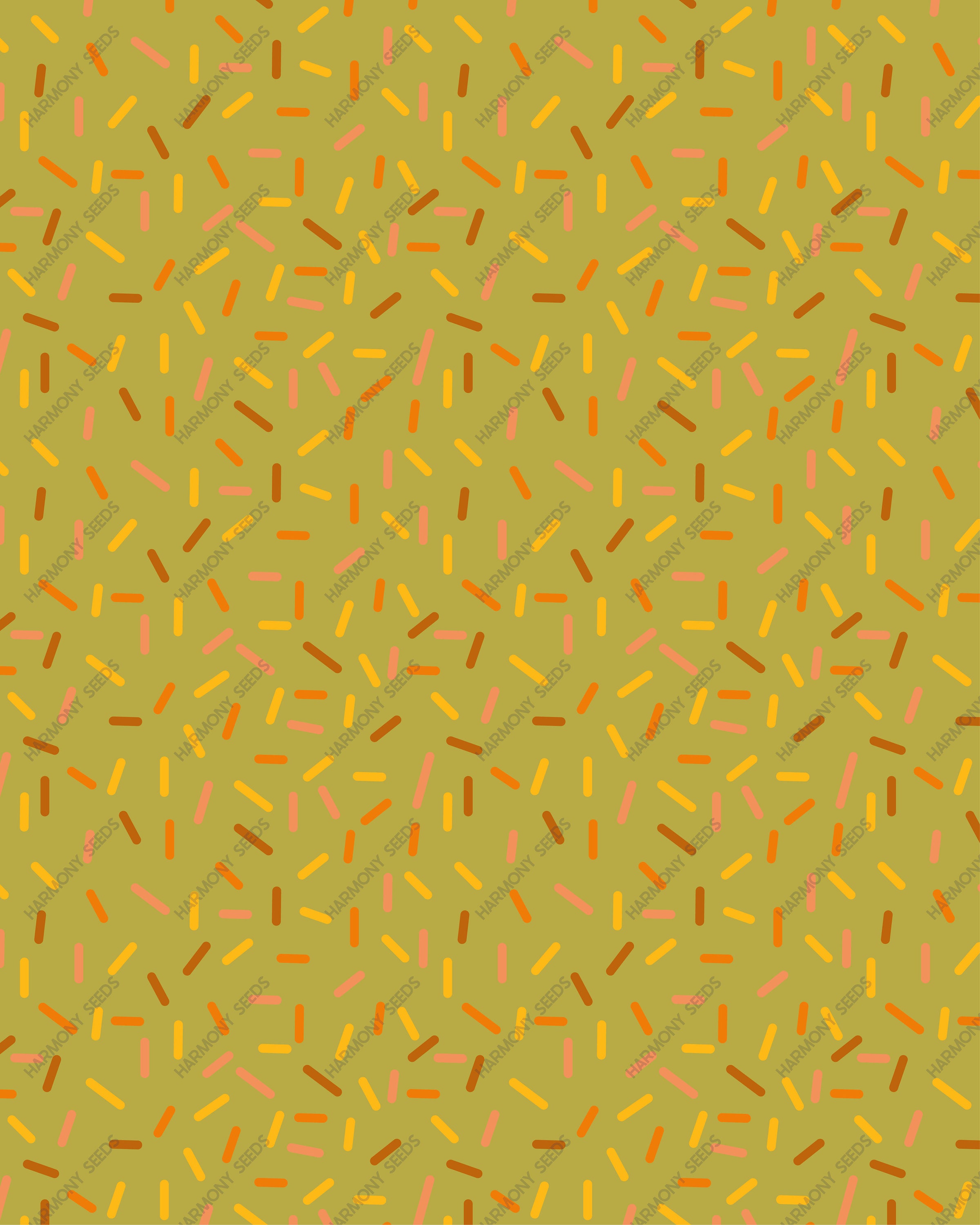 Retro Sprinkles 12" X 12" Seamless Pattern - Etsy
