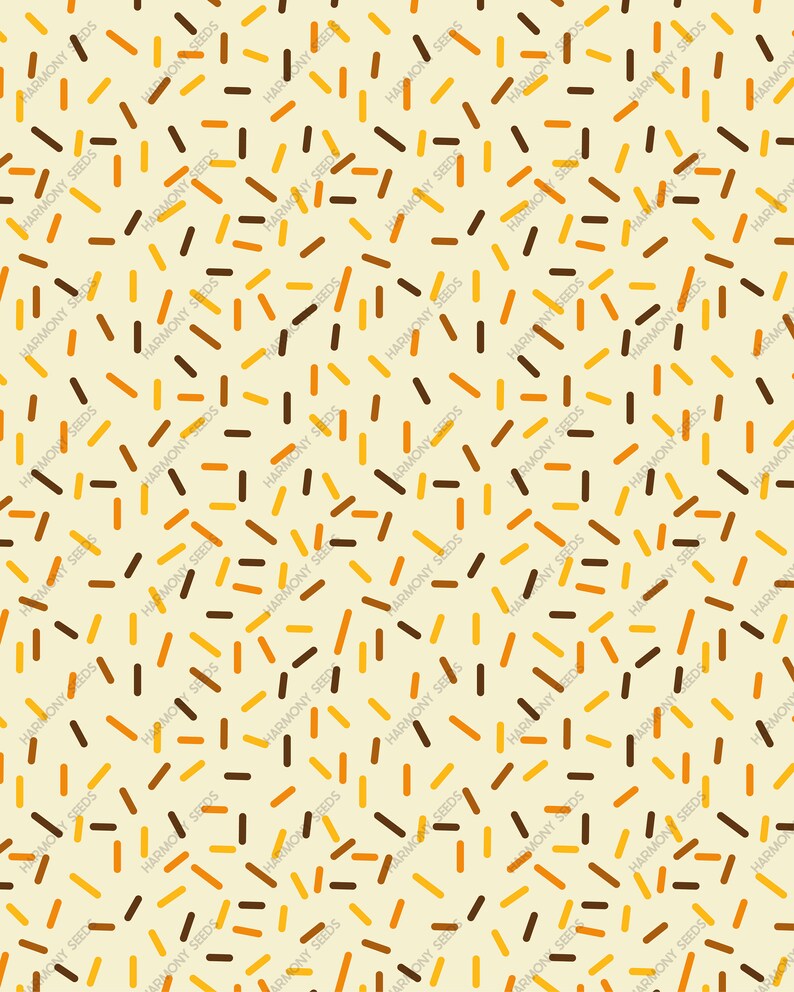 Retro Sprinkles 12" X 12" Seamless Pattern - Etsy